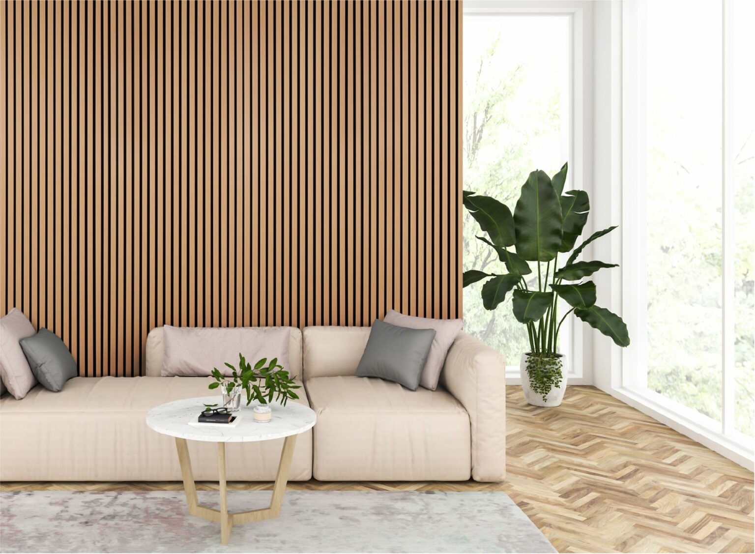 Eco-Friendly Wood Slat Wall Panels - Slat Decor colour range Slat Wall ...