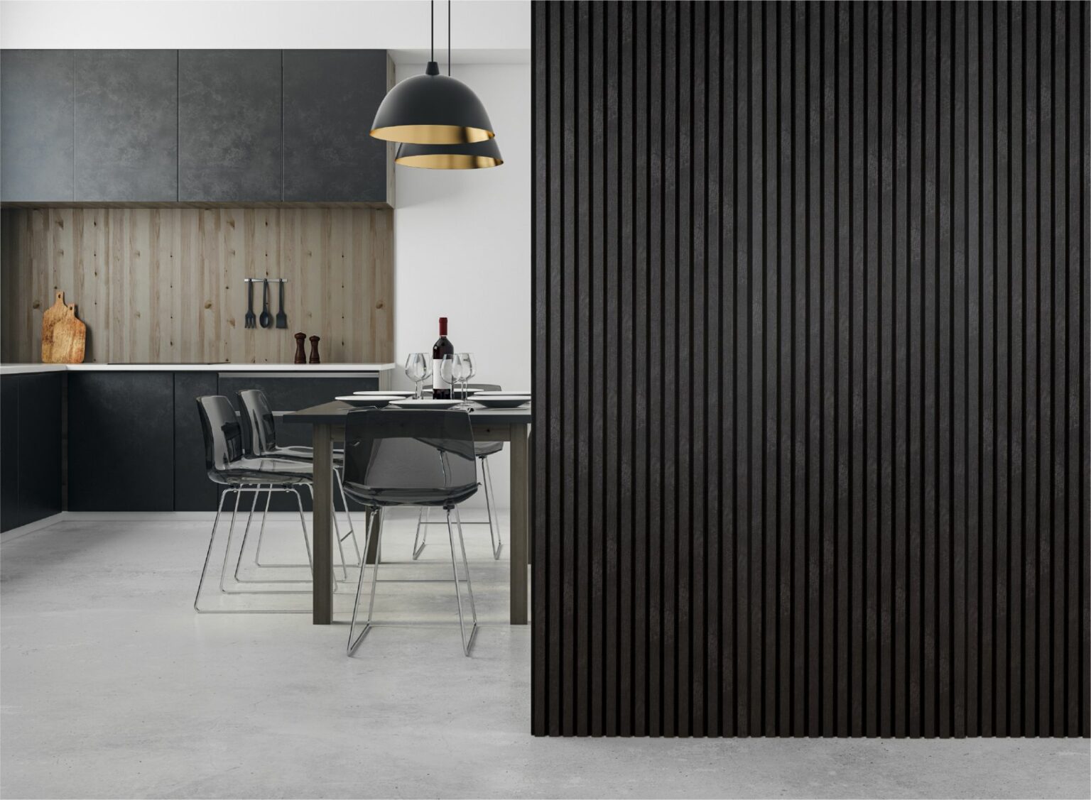 Eco-Friendly Wood Slat Wall Panels - Slat Decor colour range Slat Wall ...